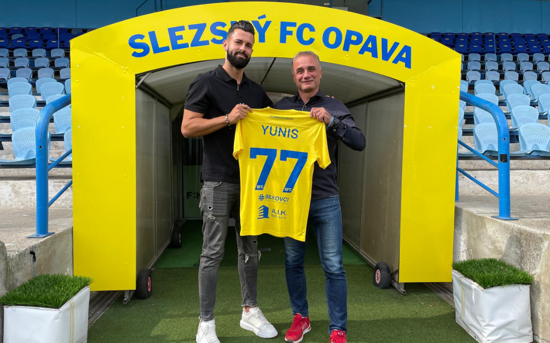 Jakub Yunis je novou tváří v opavském útoku | Slezský FC Opava