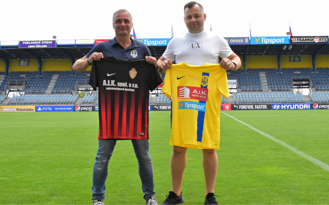 Slezský rozšiřuje spolupráci s A.I.K. spol. s.r.o. | Slezský FC Opava