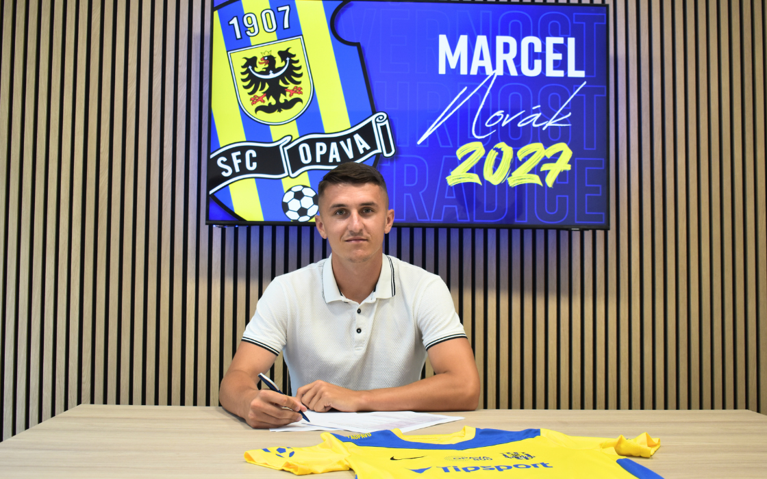 Z Vyškova přichází záložník Marcel Novák | Slezský FC Opava